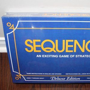 Jax | Games | 388 Sealed Vintage 995 Sequence Deluxe Edition Board Game Jax Games Strategy ...